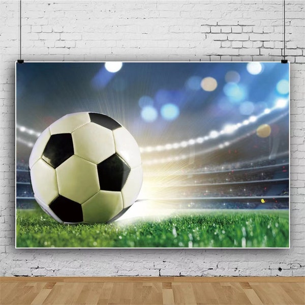 Football photo booth backdrop - Etsy France