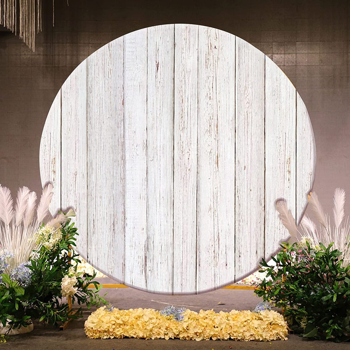 Plank Round Backdrop Coverwood Round Backdropround Stand - Etsy