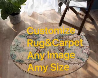 Custom Logo Rug - Etsy