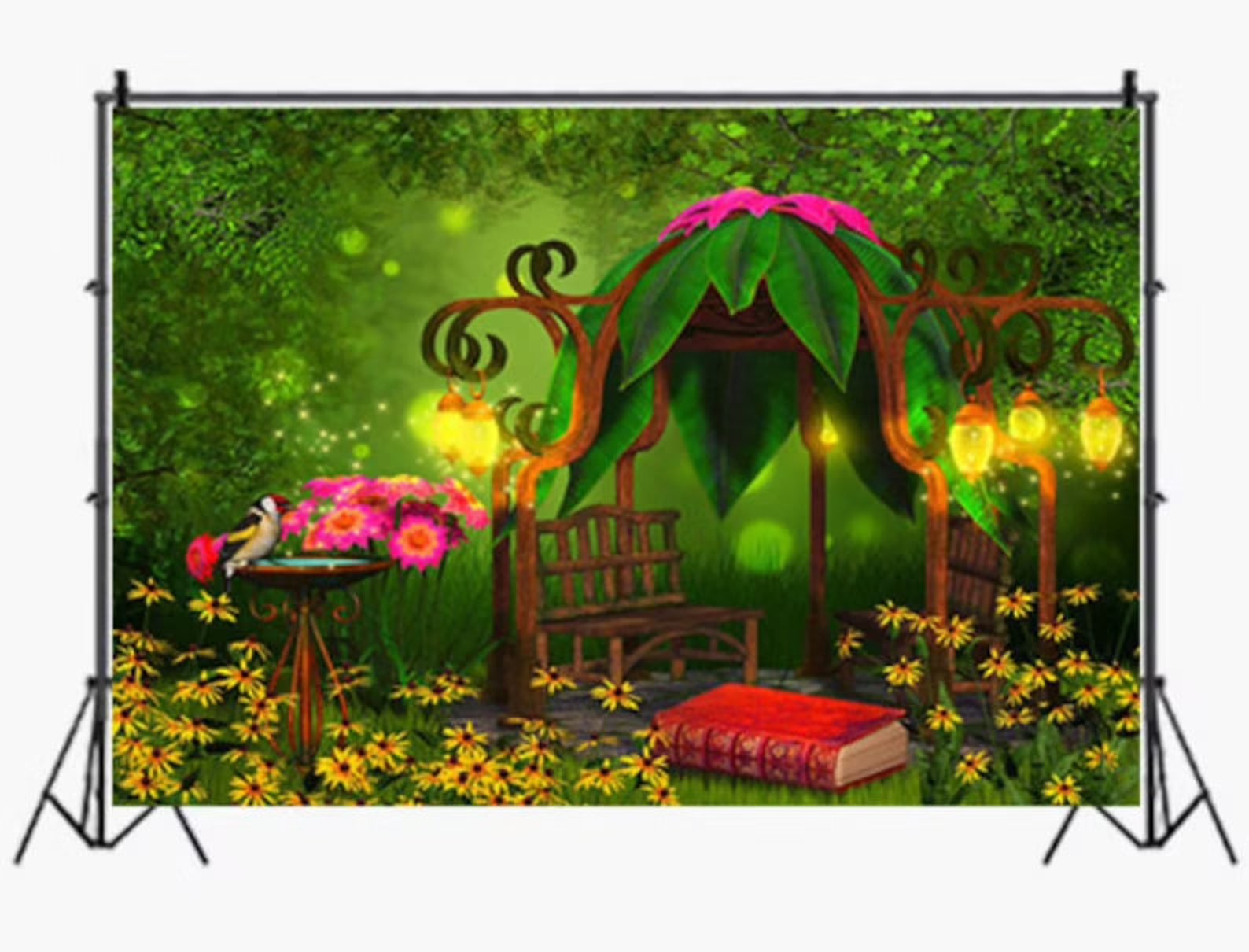 Fairy Tale Wonderland Backdrop for Baby Girl Birthday Baby - Etsy