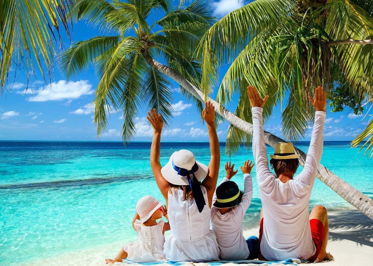 Beach Party Backdrop Hawaiian Party Decor Tropical Beach - Etsy