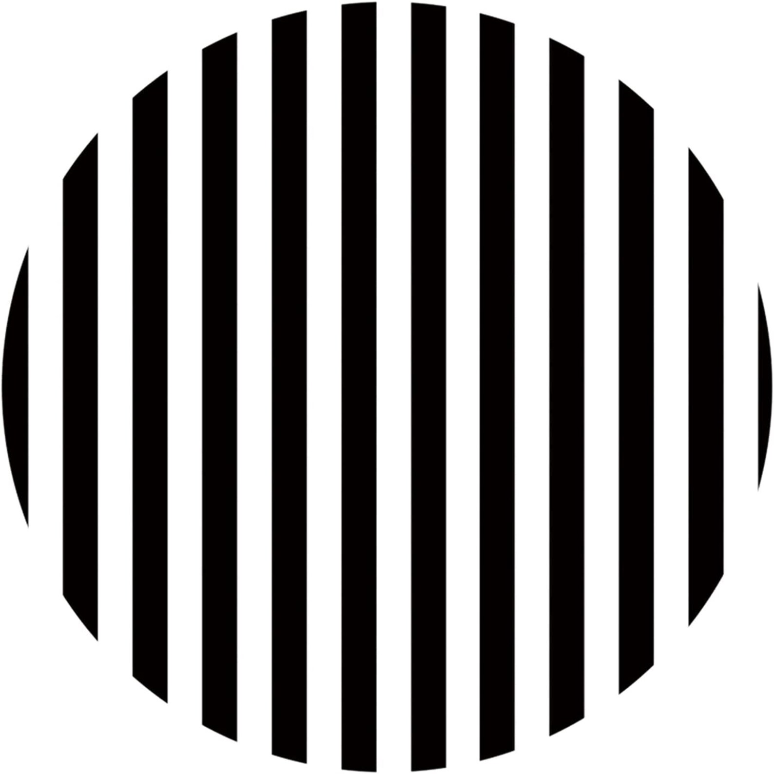 Round Backdrop Coverround Black White Stripe Backdrop - Etsy