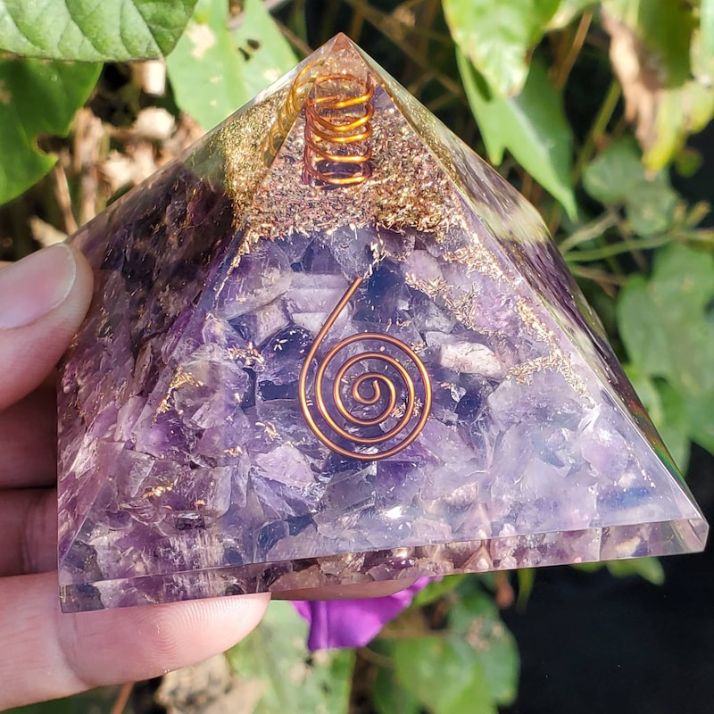 Amethyst Orgonite - Etsy