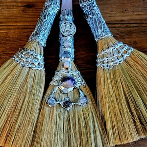 Crystal Embedded Broomsticks, Crystal Charmed Besoms: Sparkle and Shine ...