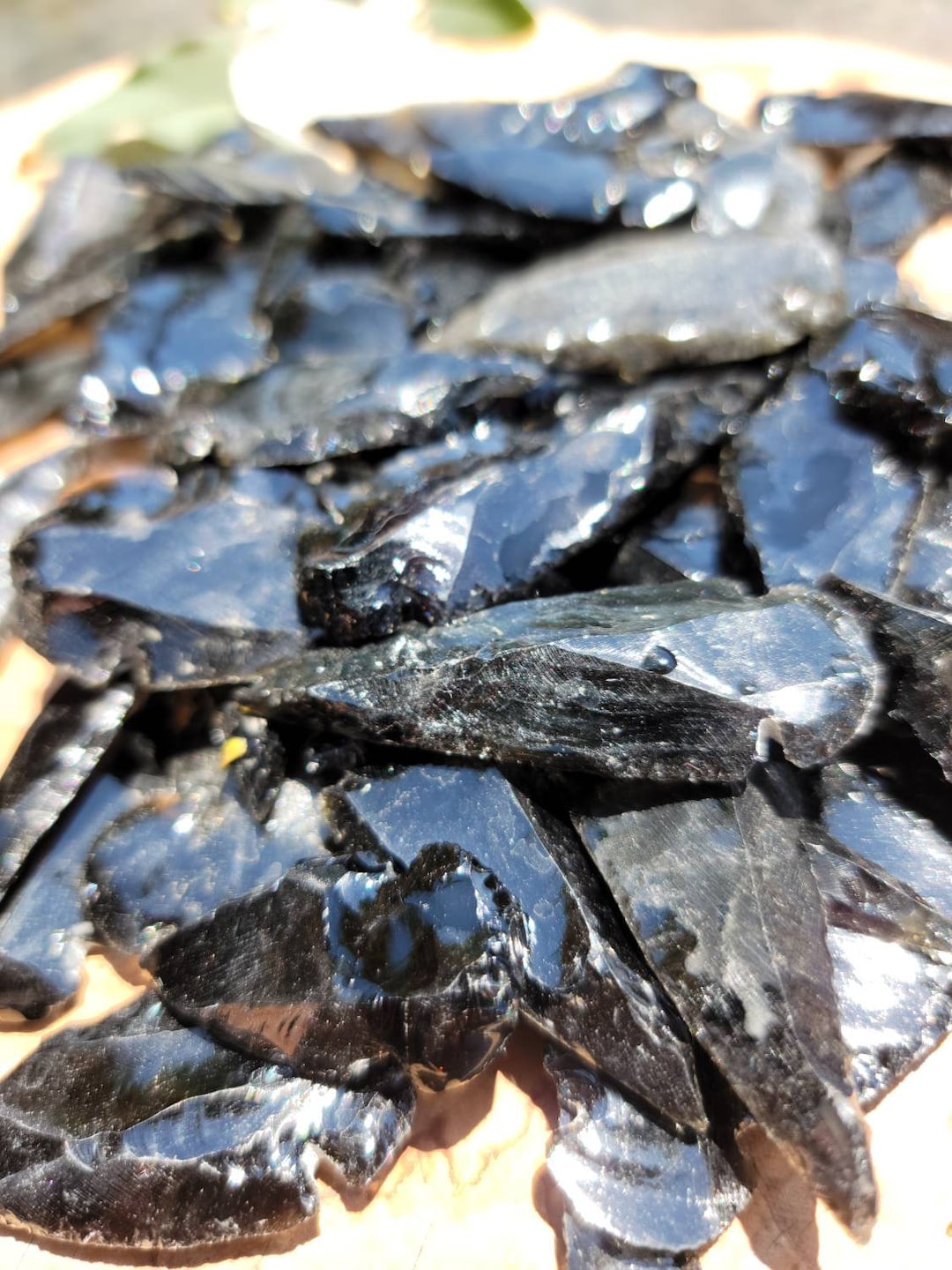 Mini Obsidian Arrowheads, Obsidian Arrow Heads, Dragon Glass Spear ...