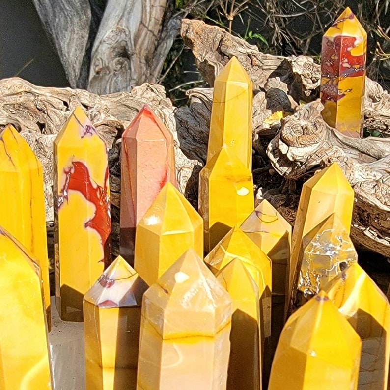 Austalian Mookaite Towers, Here and Now Nuturing Vibe of Mookaite ...