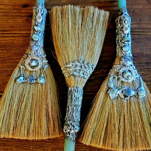 Crystal Embedded Broomsticks, Crystal Charmed Besoms: Sparkle and Shine ...