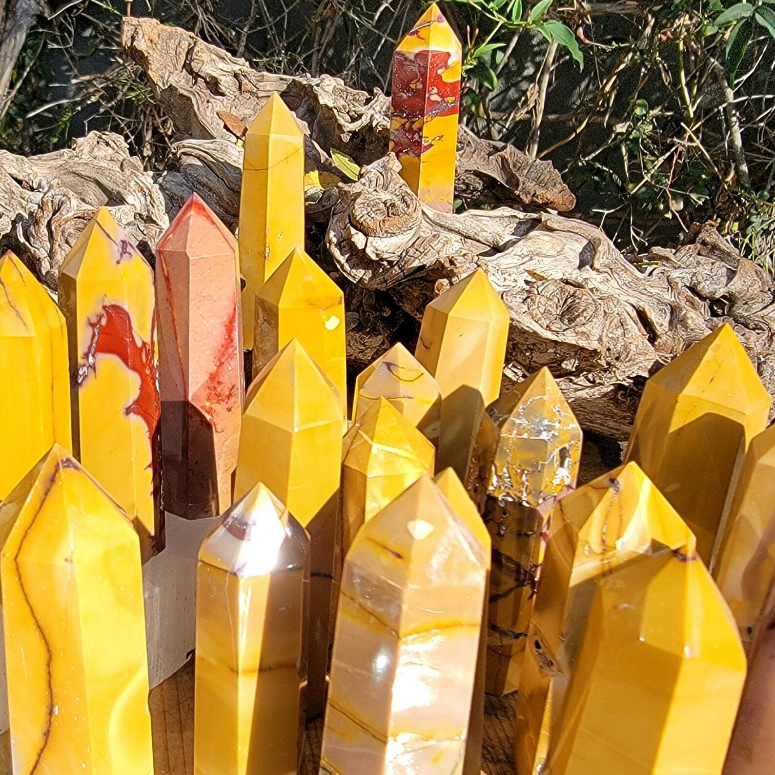 Austalian Mookaite Towers, Here and Now Nuturing Vibe of Mookaite ...