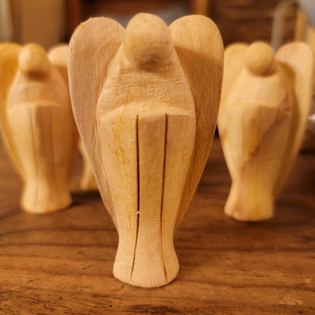 Angel Wood Carving - Etsy