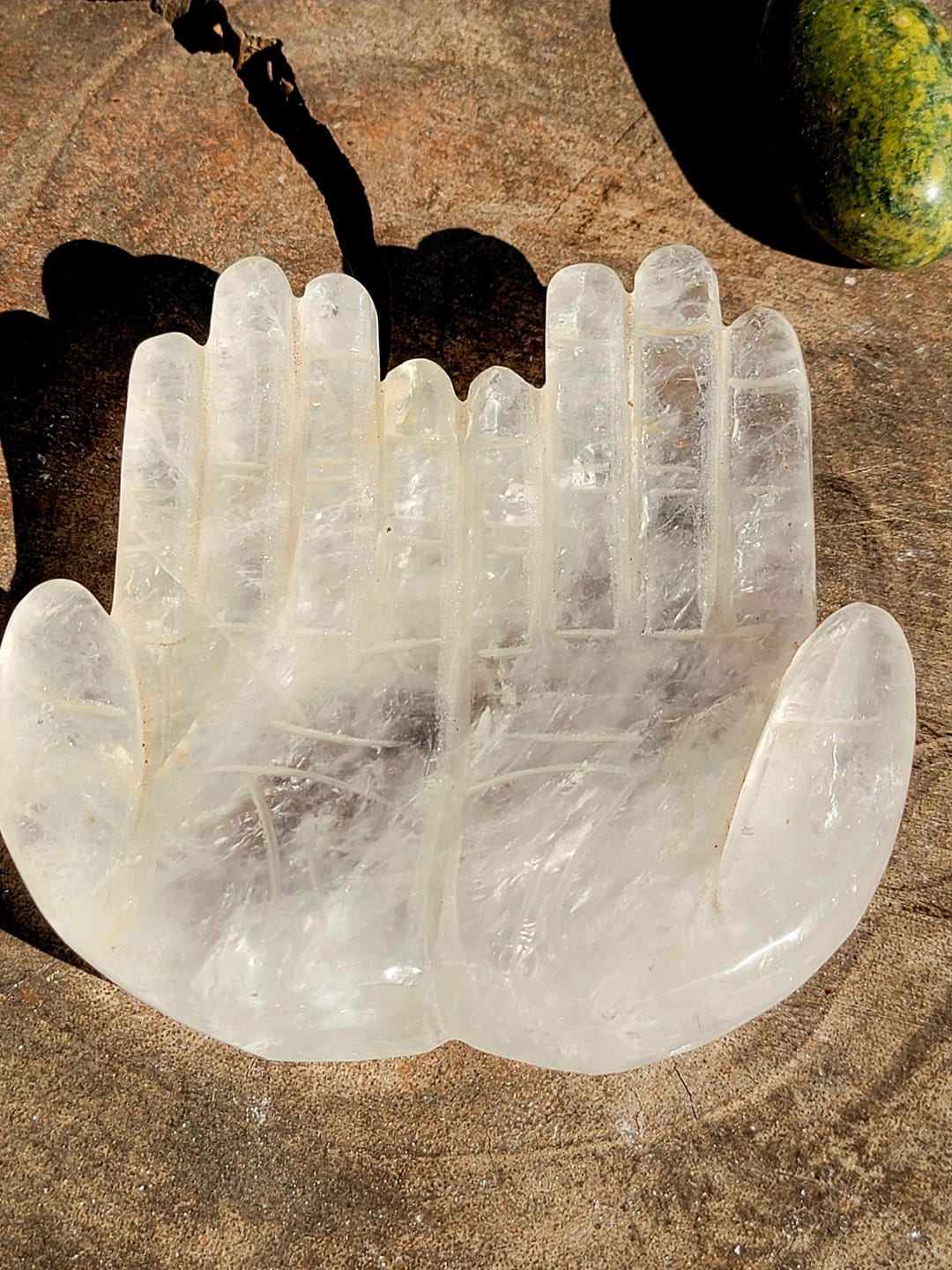 Quartz Crystal Hands Carving, Aka the Master Healer - Etsy