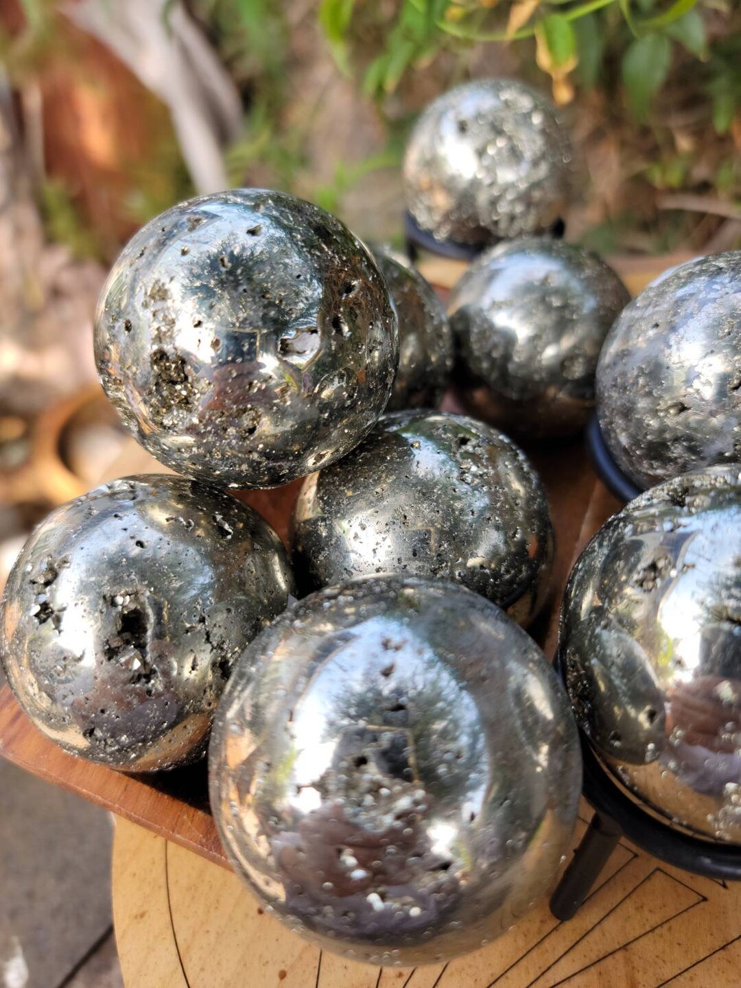 Pyrite Spheres, Peruvian Pyrite Sphere, Energy of Protection of Pyrite ...