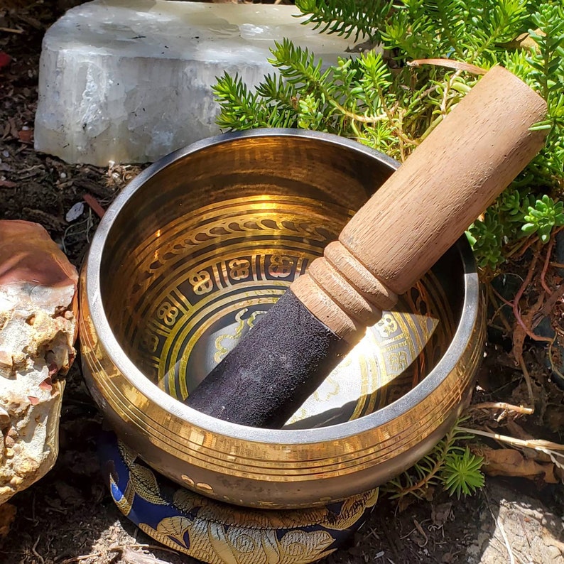 Authentic Tibetan Singing Bowls Made in Nepal Beginners | Etsy