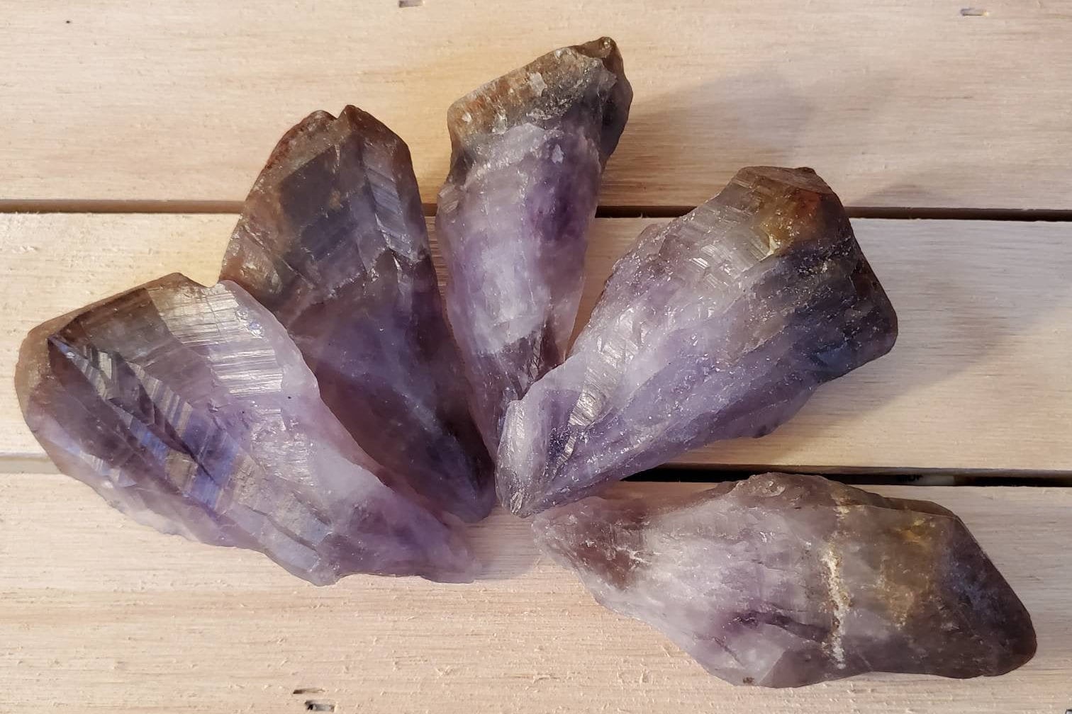 Red Cap Amethyst Crystalamethyst With Hematite Natural | Etsy