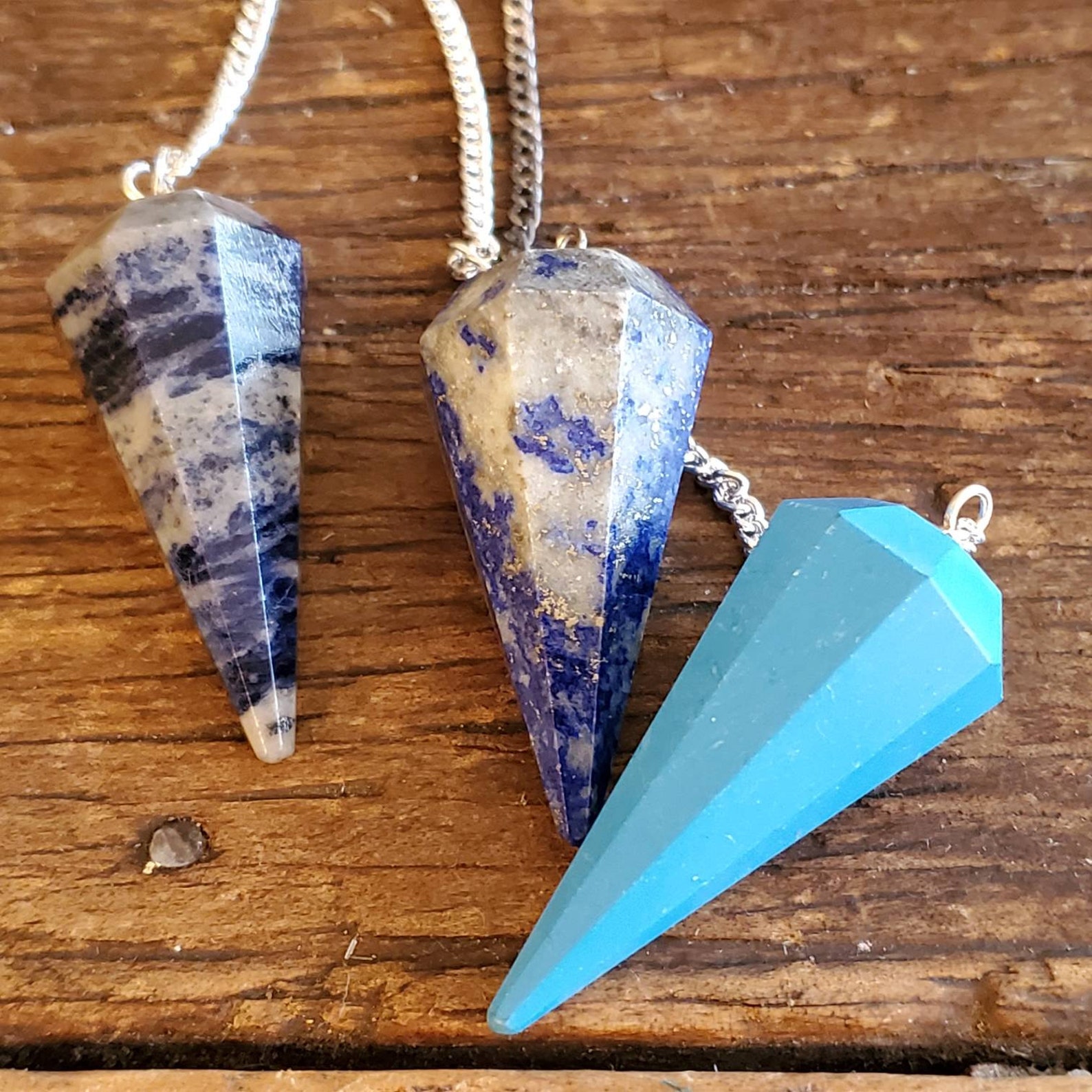 Crystal Pendulums, Healers Crystal Dowsing Tool, Divination Tool - Etsy