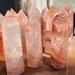Fire Quartz Towers Fire Quartz Crystal Towers Manifesting - Etsy