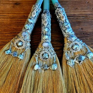 Crystal Embedded Broomsticks, Crystal Charmed Besoms: Sparkle and Shine ...