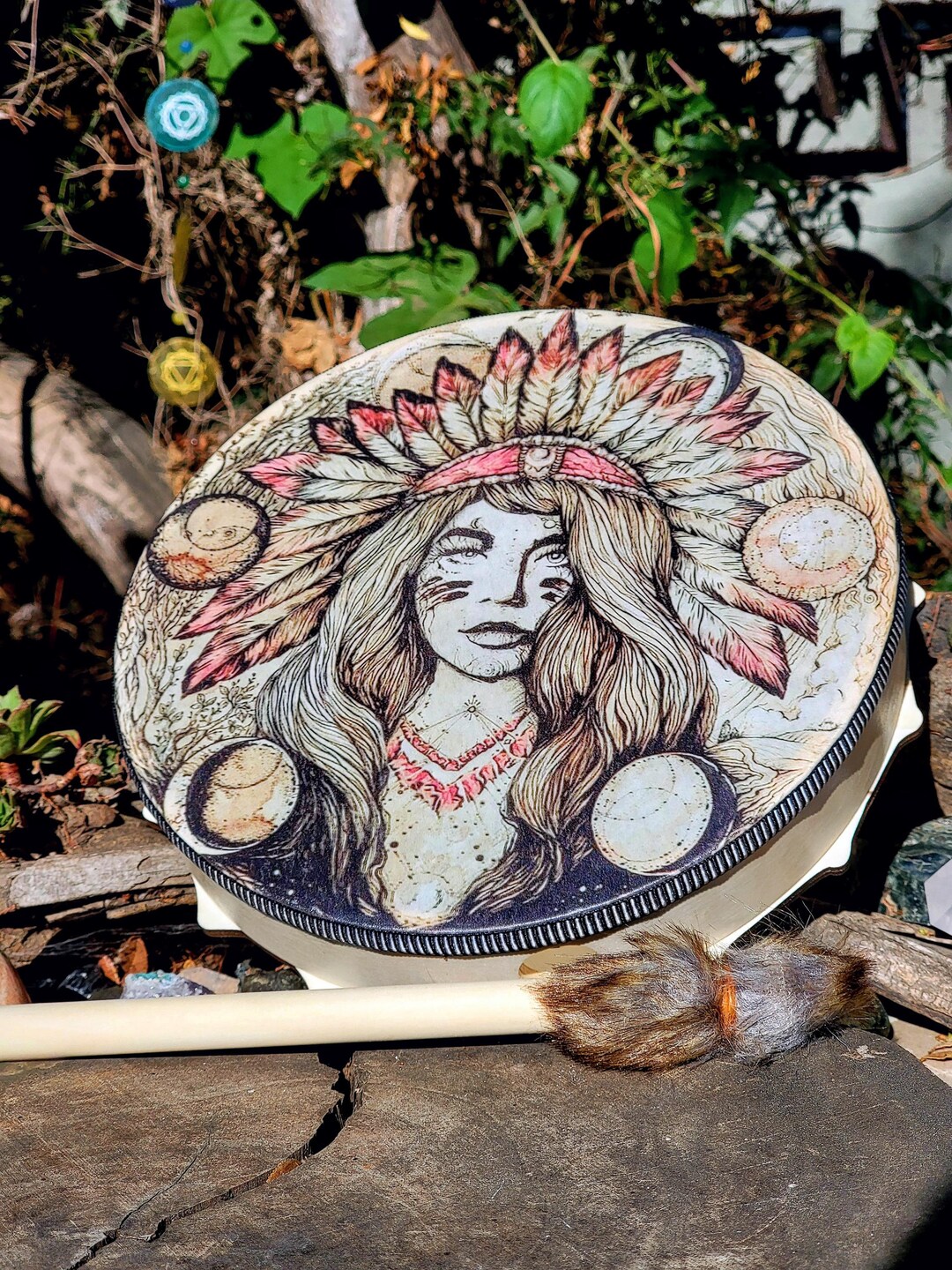 Ceremonial Vegan Drum, Rhythms of the Moon: Vegan Drum With Native ...