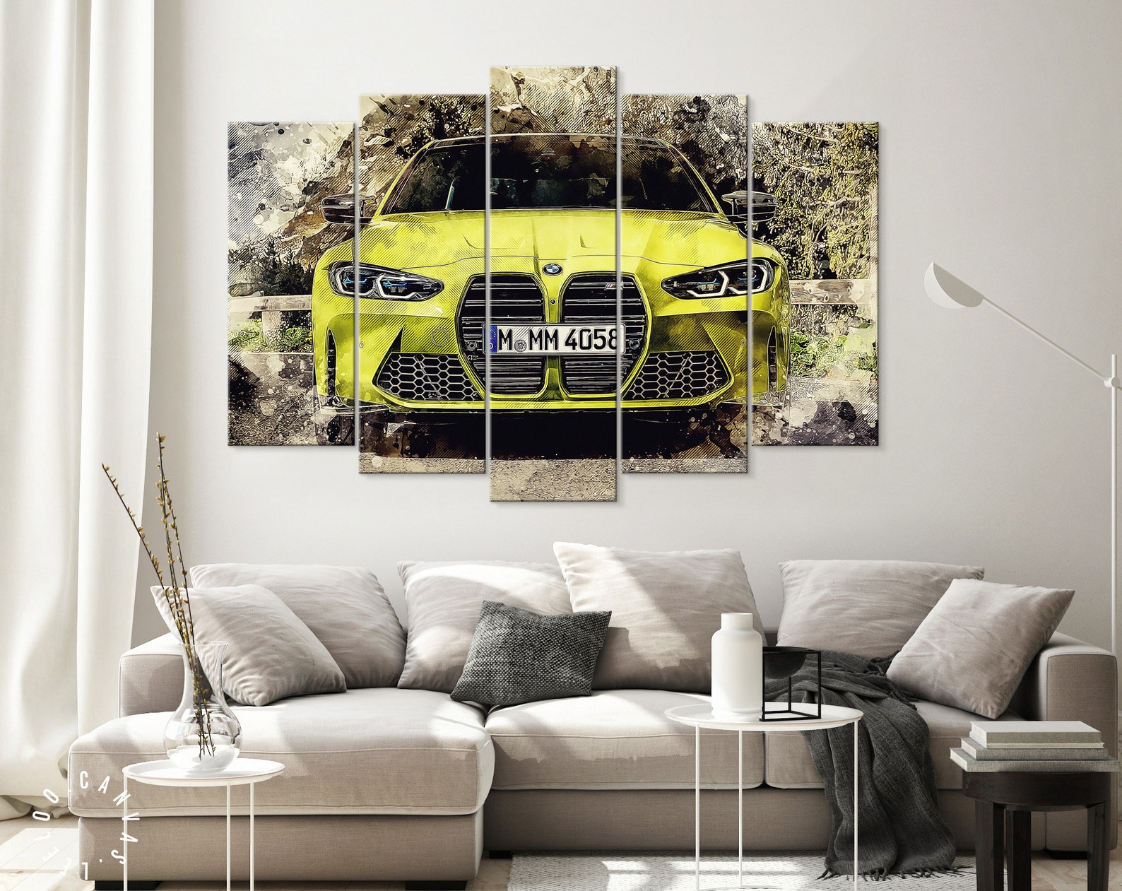 BMW M4 Canvas Print // BMW M4 Coupe G82 // Canvas Wall Art - Etsy