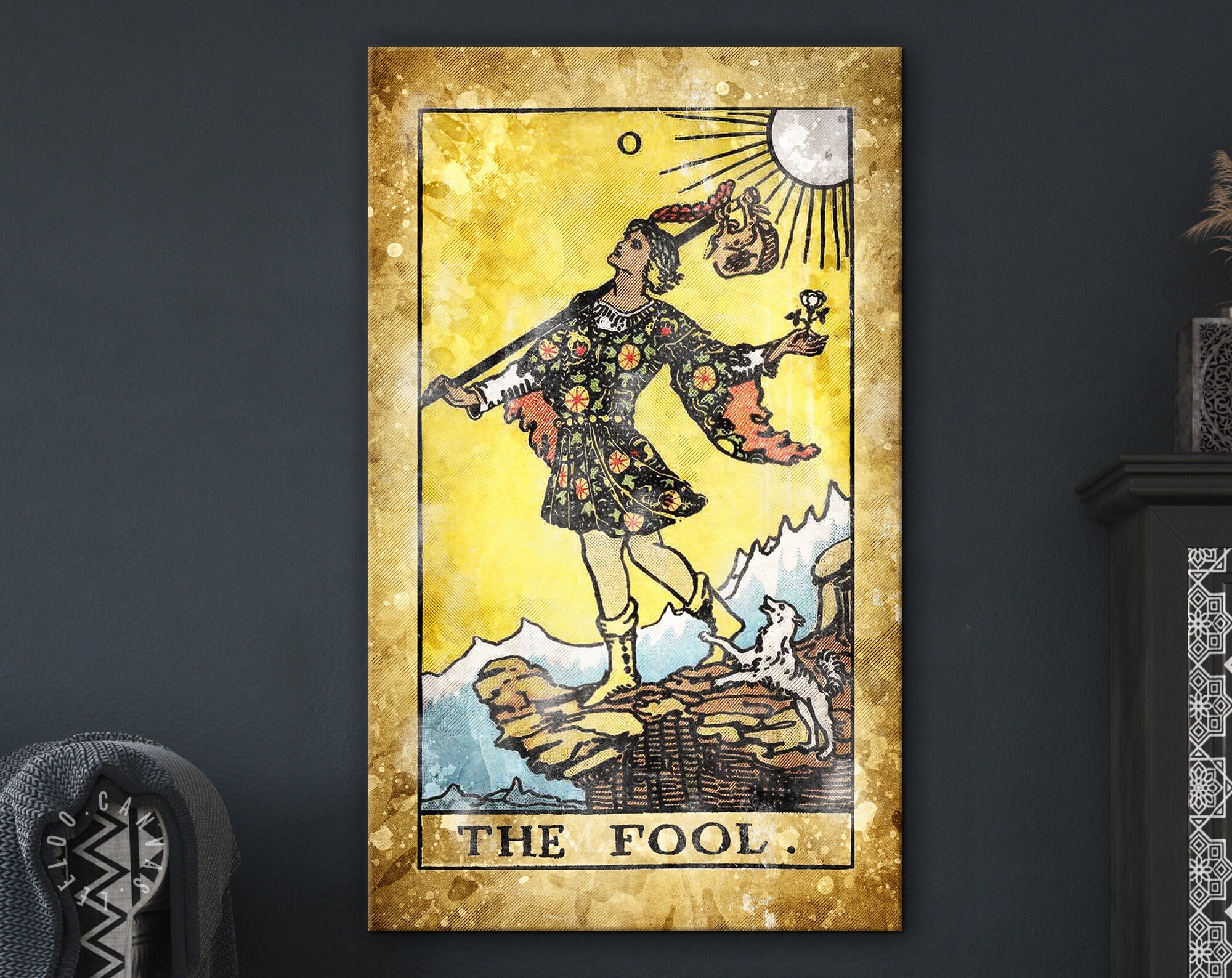 Modern Fool Tarot Card