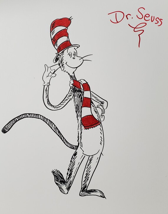 Dr Seuss Characters Cat In The Hat