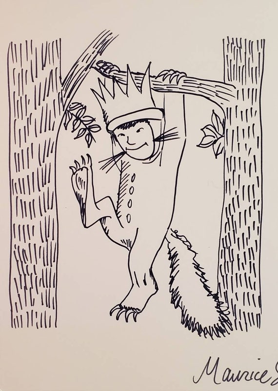 Free Coloring Pages Where The Wild Things Are