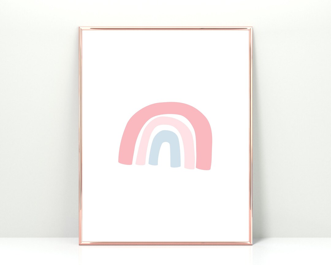 Rainbow Printable, Rainbow Picture, Rainbow Wall Art, Children's ...