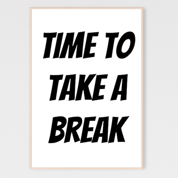 Break Time Signs - Etsy