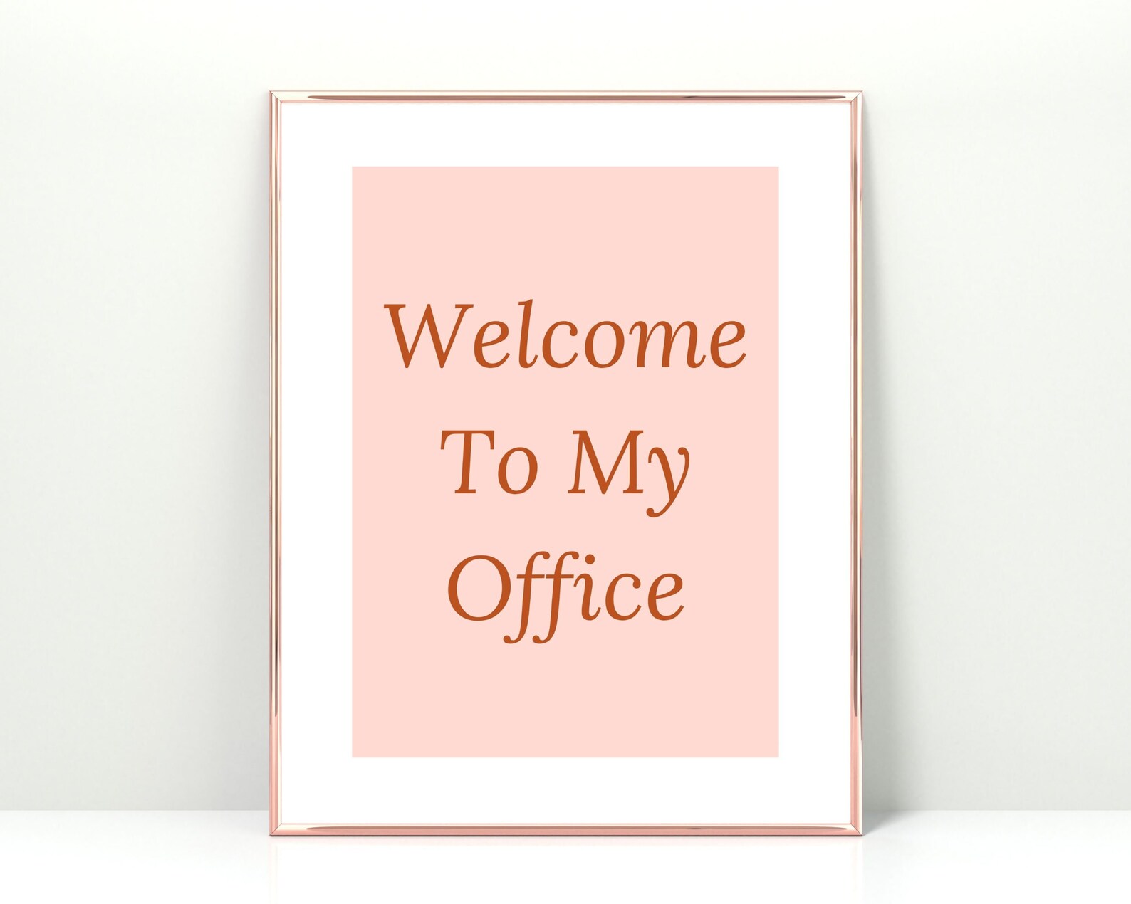 Welcome to My Office Printable, Door Sign, Office Decor, Printable ...