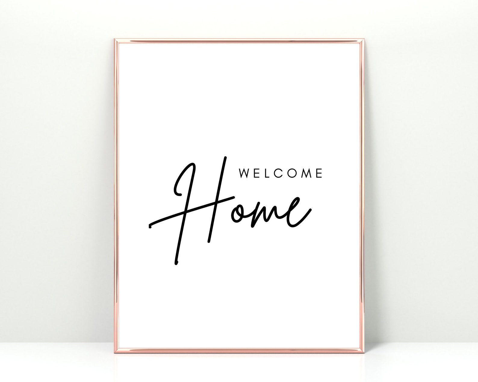 Welcome Home Printable, Welcome Home Sign, Welcome Home Wall Art ...