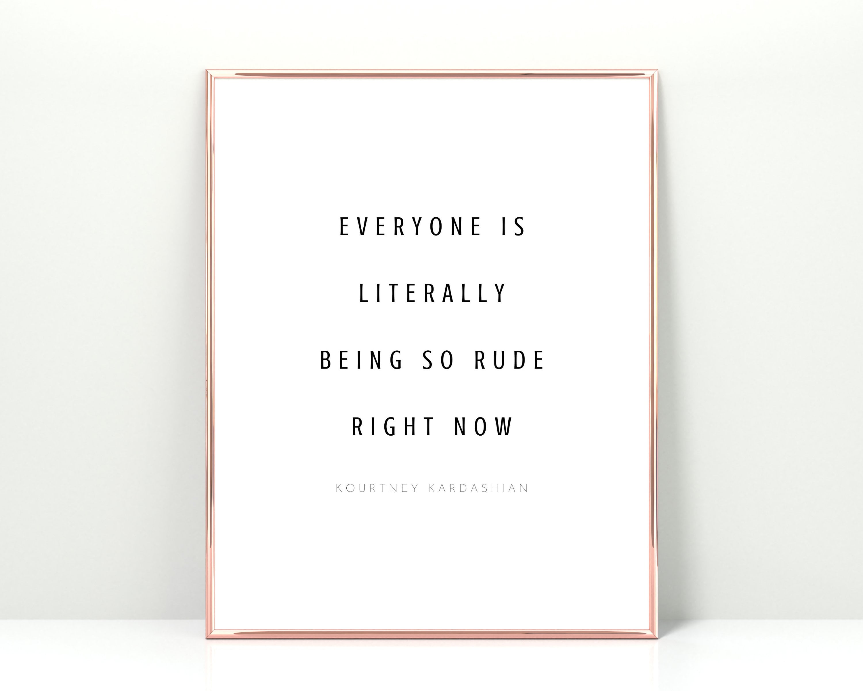 Everyone is Literally Being so Rude Right Now Kourtney Kardashian ...