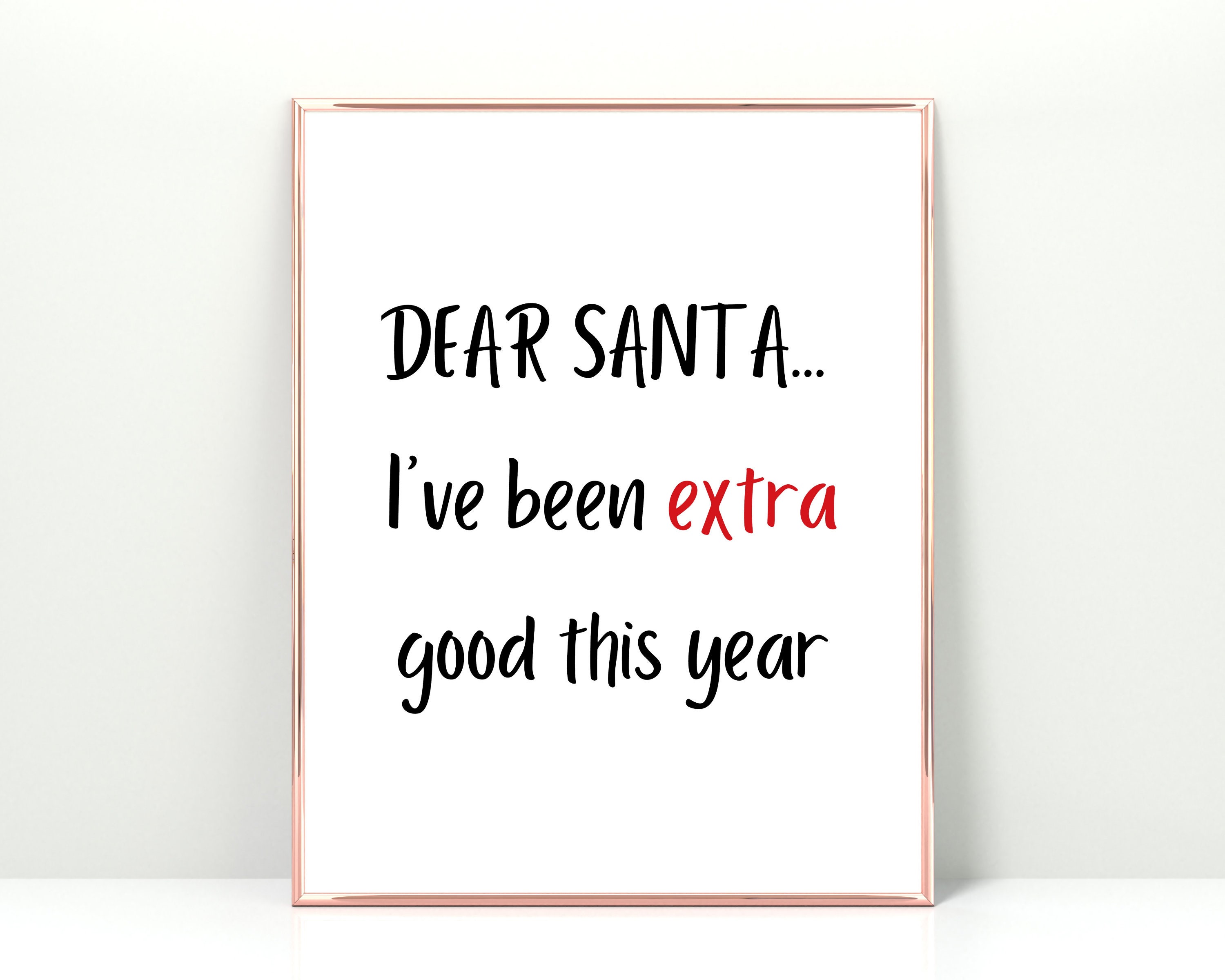 Dear Santa Christmas Decorations Dear Santa Printable, Nice List ...