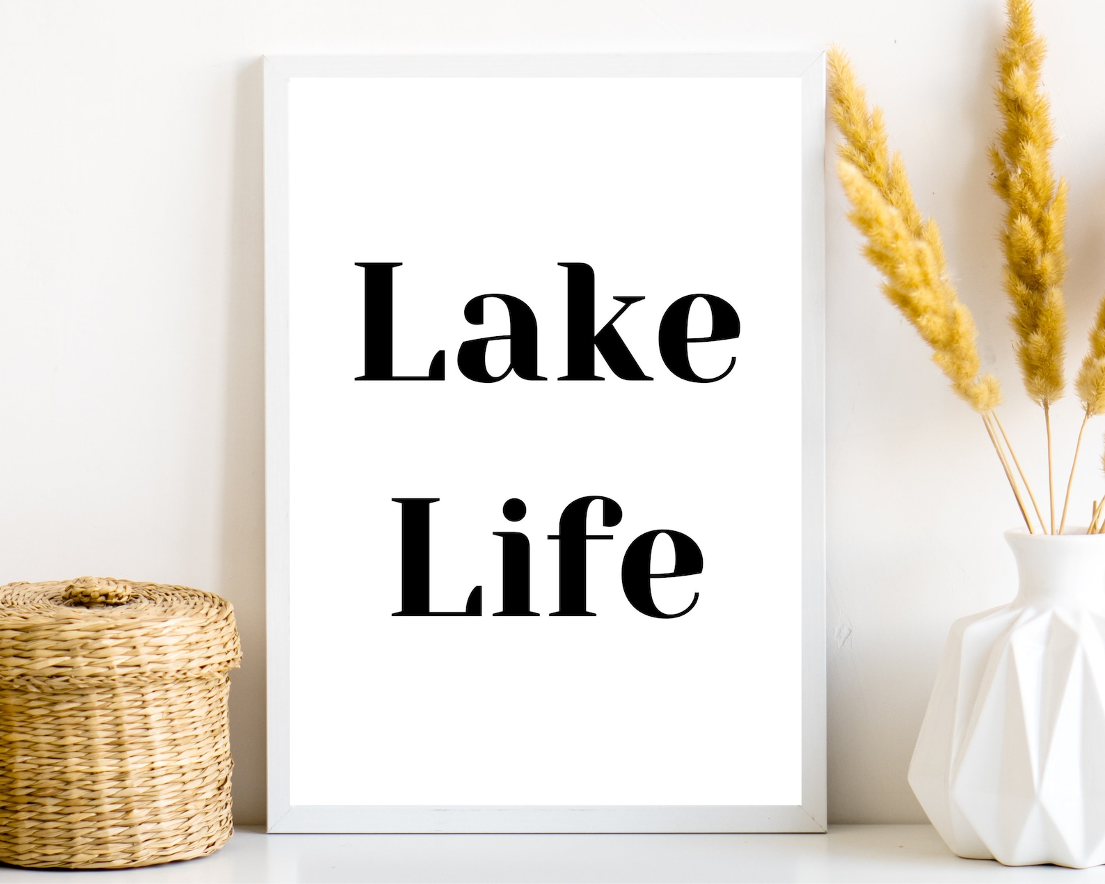Lake Life Printable, Lake Life Wall Art, Lake Life Poster, Lake House ...