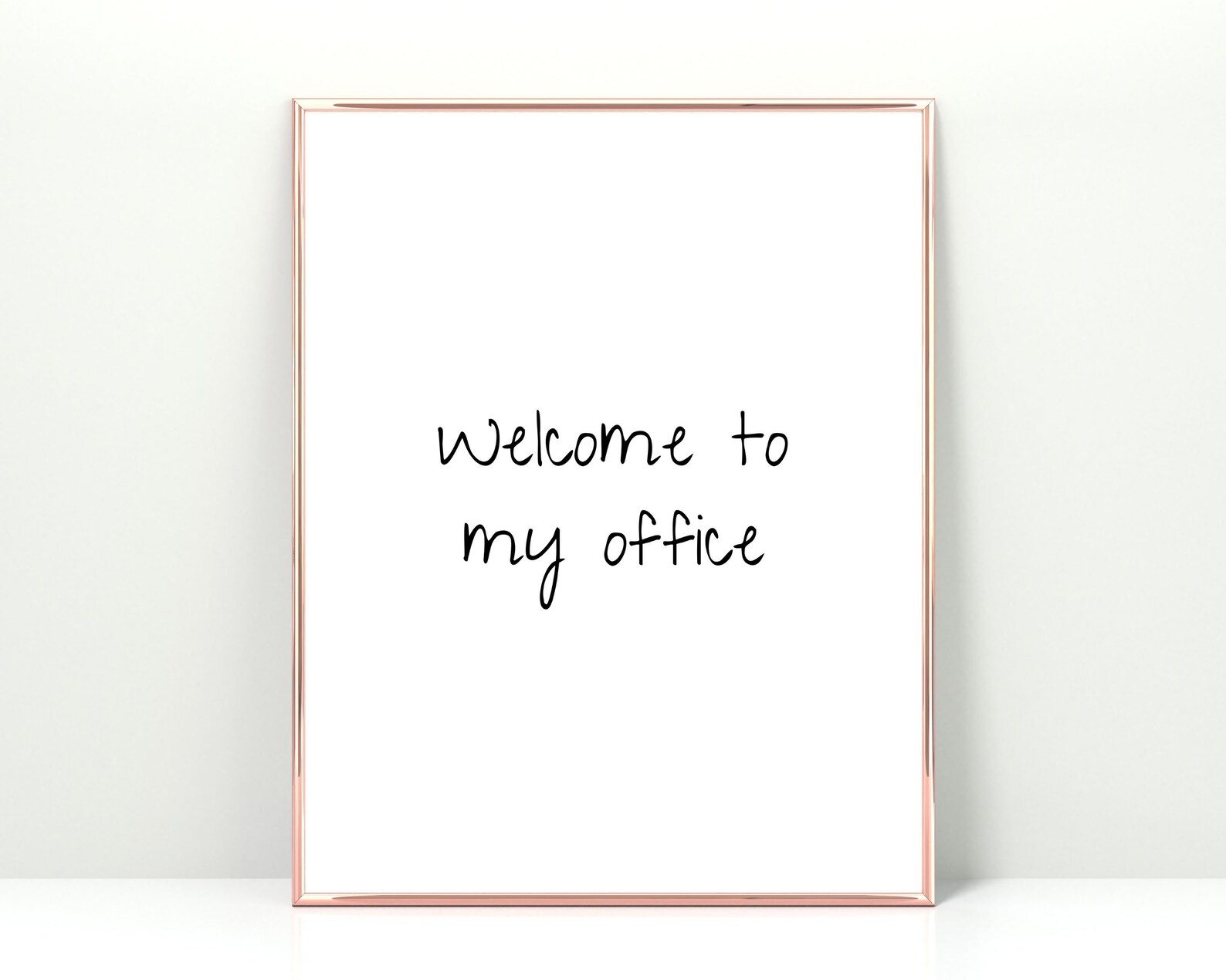 Welcome to My Office Printable, Welcome Sign, Office Sign, Office Wall ...