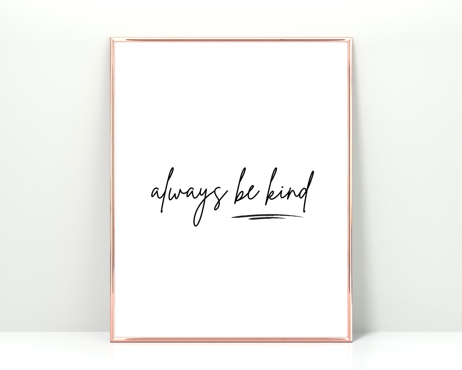 Always Be Kind Print, Always Be Kind Printable, Be Kind Print, Positive ...