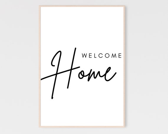 Welcome Home Sign Clip Art