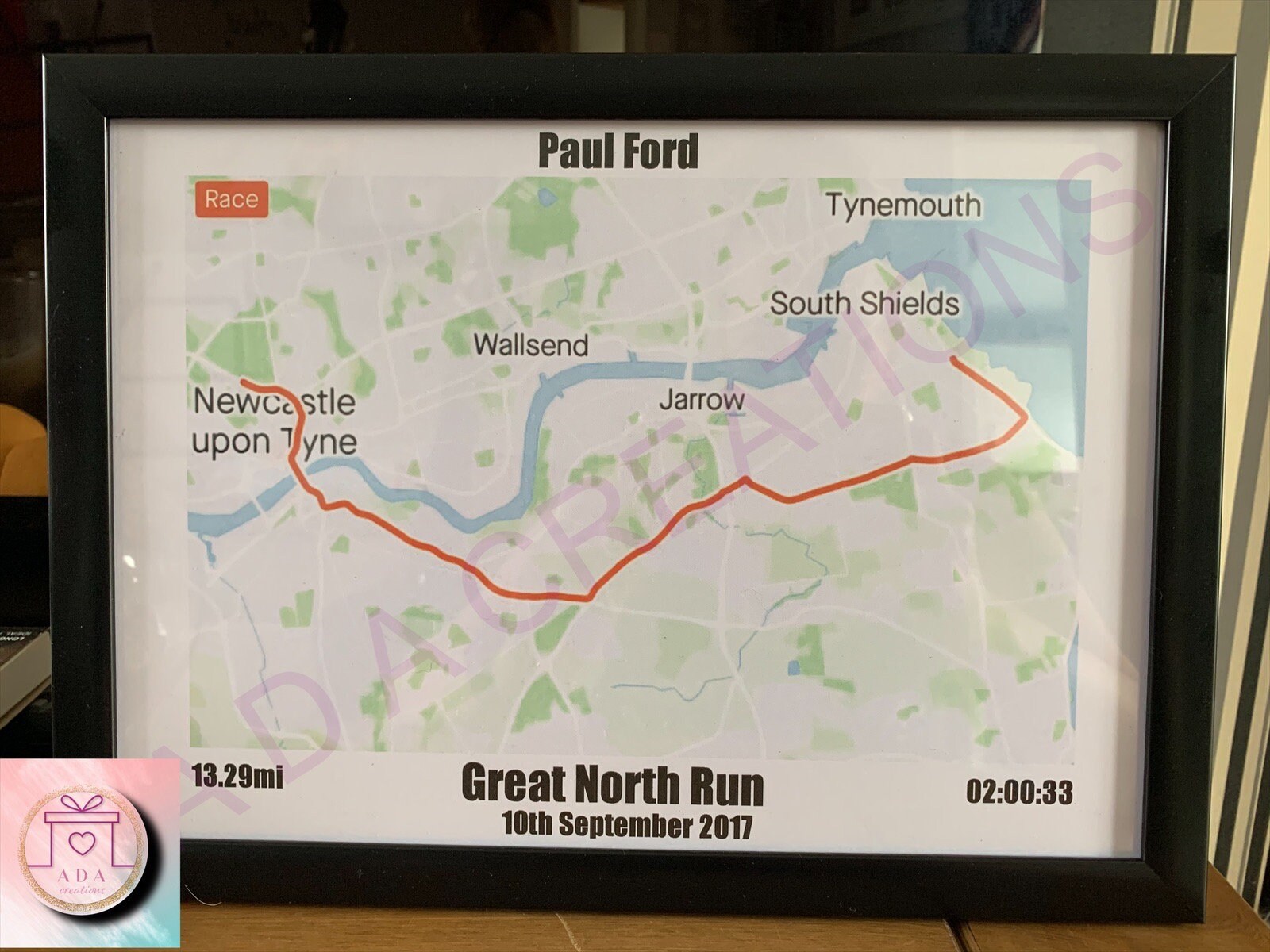 Personalised Strava Map Print Running Activity Sports Cycling - Etsy