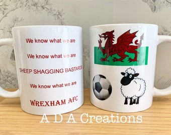 Wrexham Afc Mug - Etsy