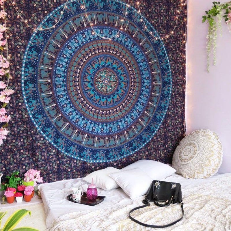 Mandala Tapestry - Etsy