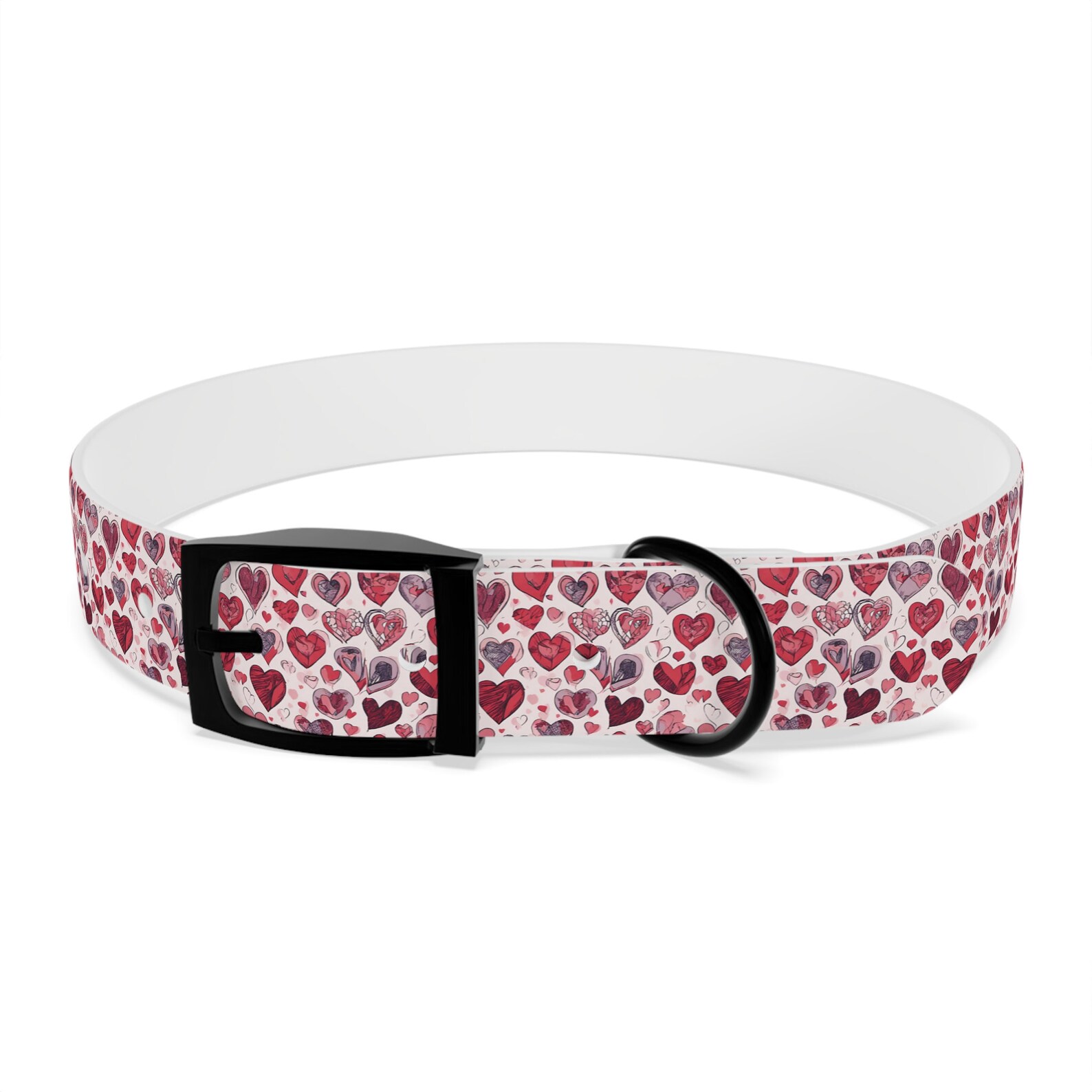 Hearts Dog Collar - Etsy