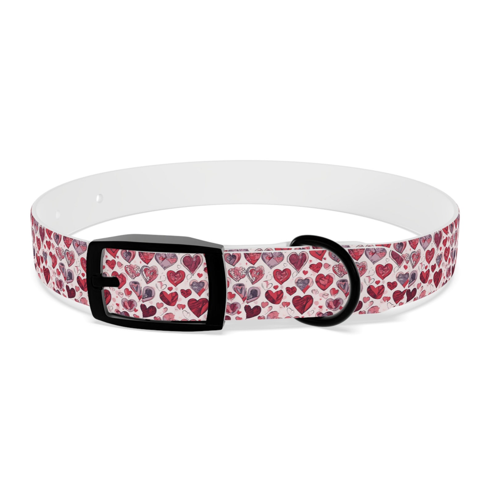Hearts Dog Collar - Etsy