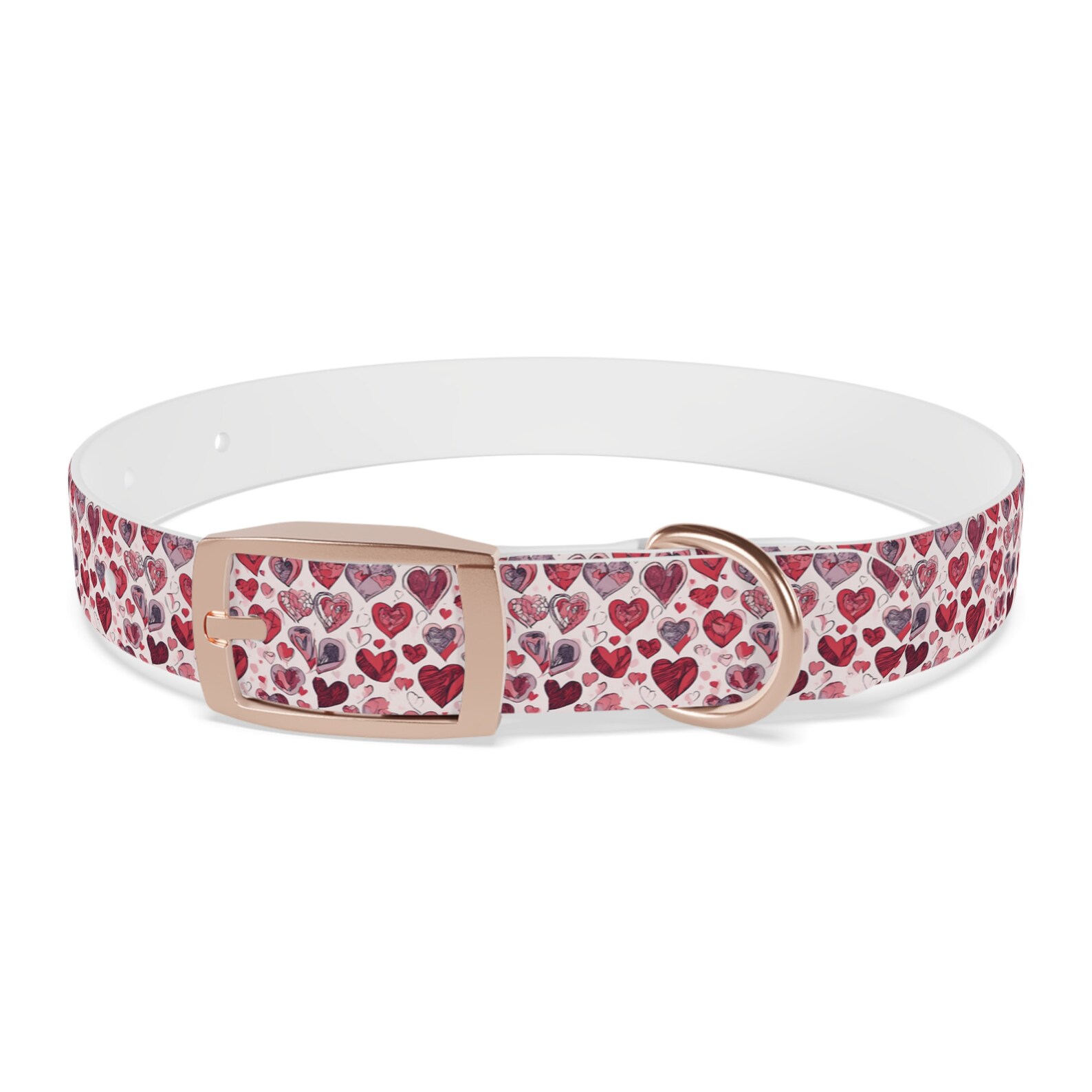 Hearts Dog Collar - Etsy
