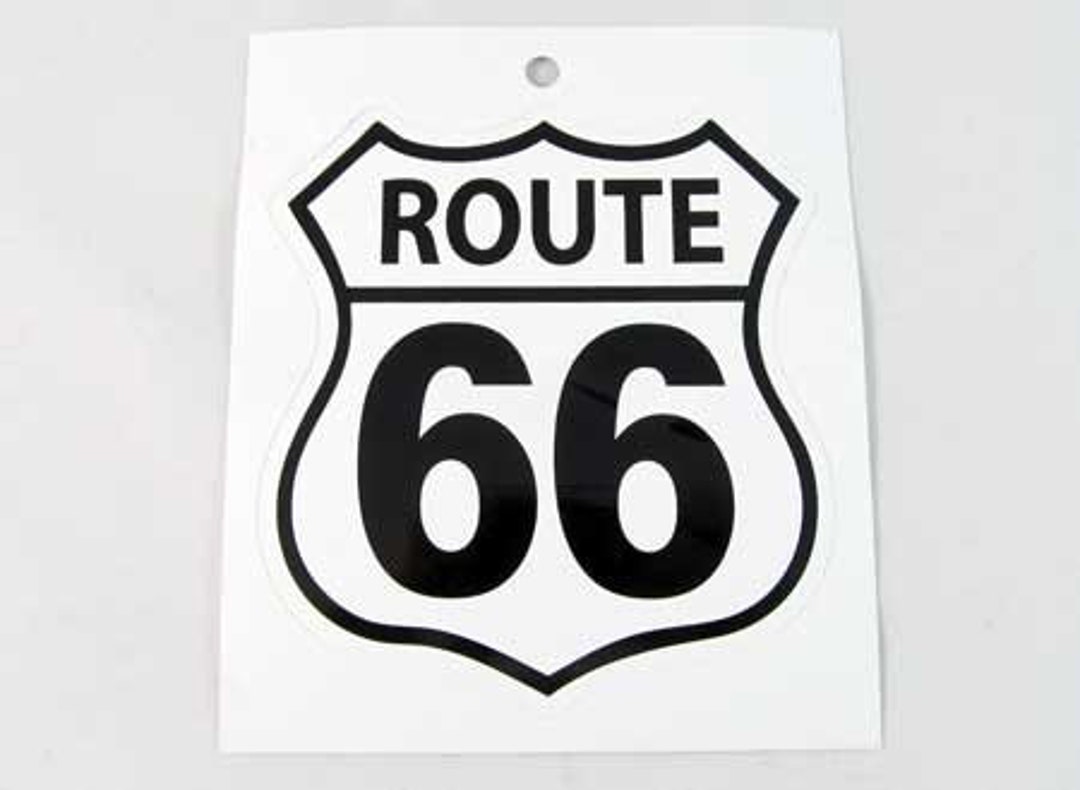 Route 66 Vinyl Sticker - Etsy