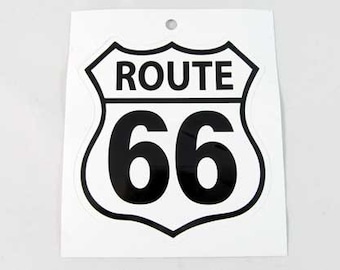 Route 66 Vinyl Die Cut Decal - Outline (various Sizes) - Etsy