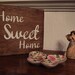 Wooden Block Sign home Sweet Home - Etsy