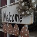Rustic Wooden Distressed Welcome Sign - Etsy