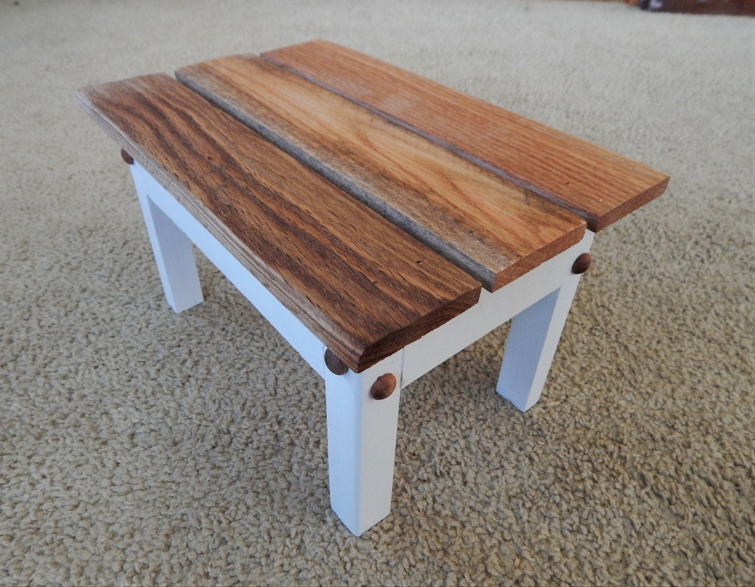 Child's Wooden Step Stool / Bench - Etsy