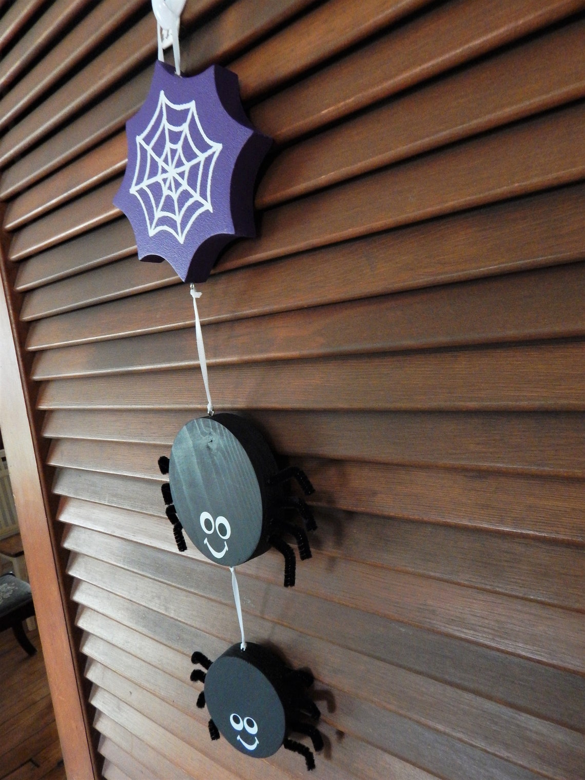 Three Piece Spider & Web Door/wall Hanger - Etsy
