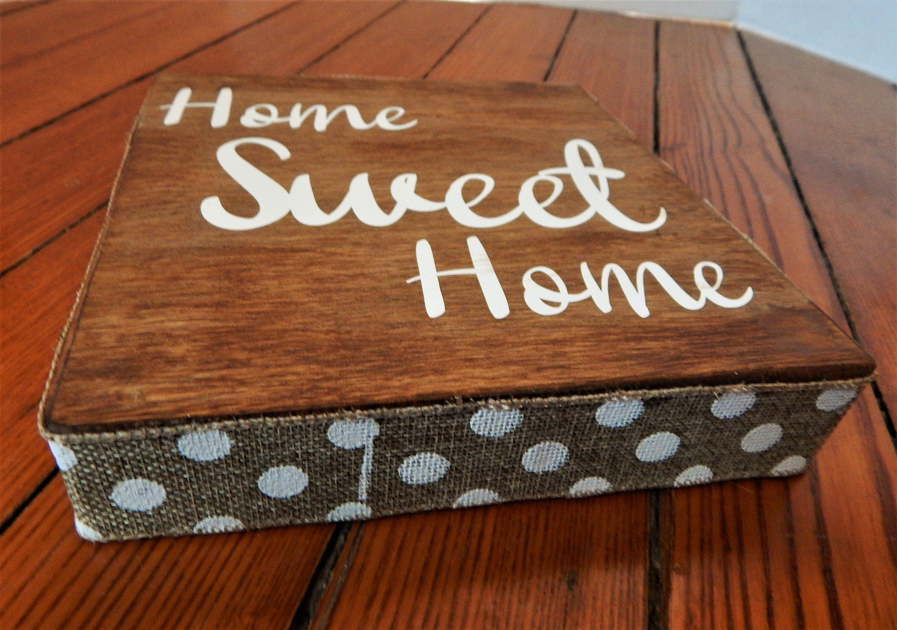 Wooden Block Sign home Sweet Home | Etsy