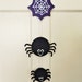 Three Piece Spider & Web Door/wall Hanger - Etsy