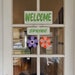 Spring Flowers Welcome Sign - Etsy